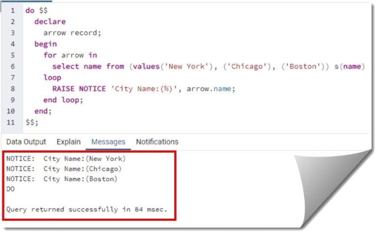 PostgreSQL For Loop - DatabaseFAQs.com